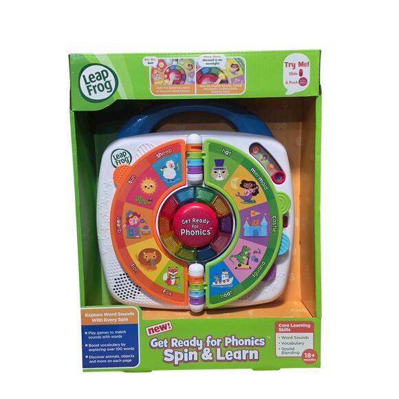 Leapfrog | Toys | Leap Frog Get Ready For Phonics Spin And Learn | Poshmark